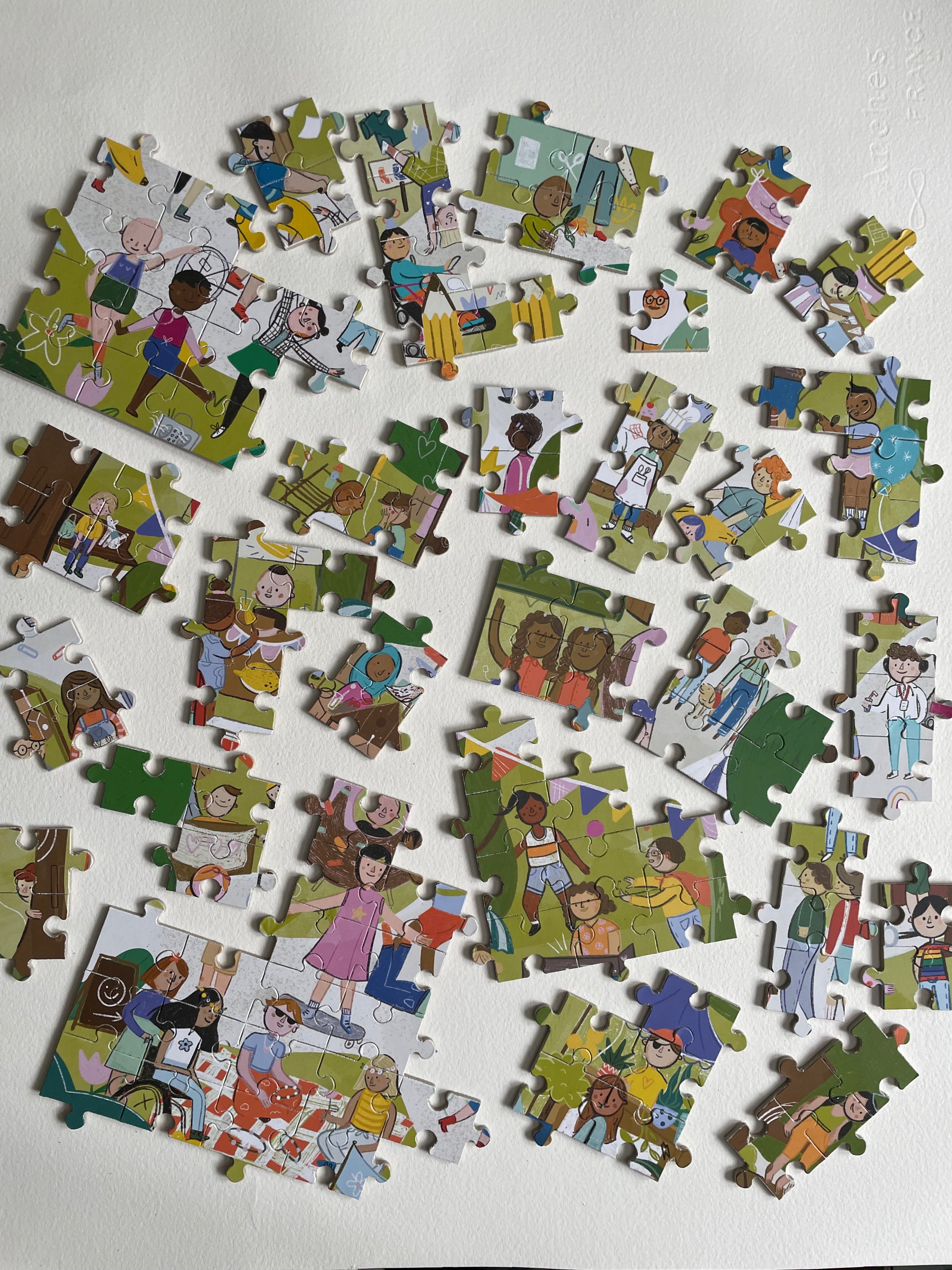 Inclusive Children's Puzzle for Elementary School Kids! – Kidunified