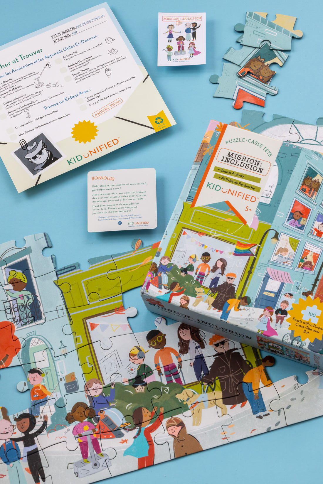 Inclusive Puzzle for Elementary School Kids! – Kidunified