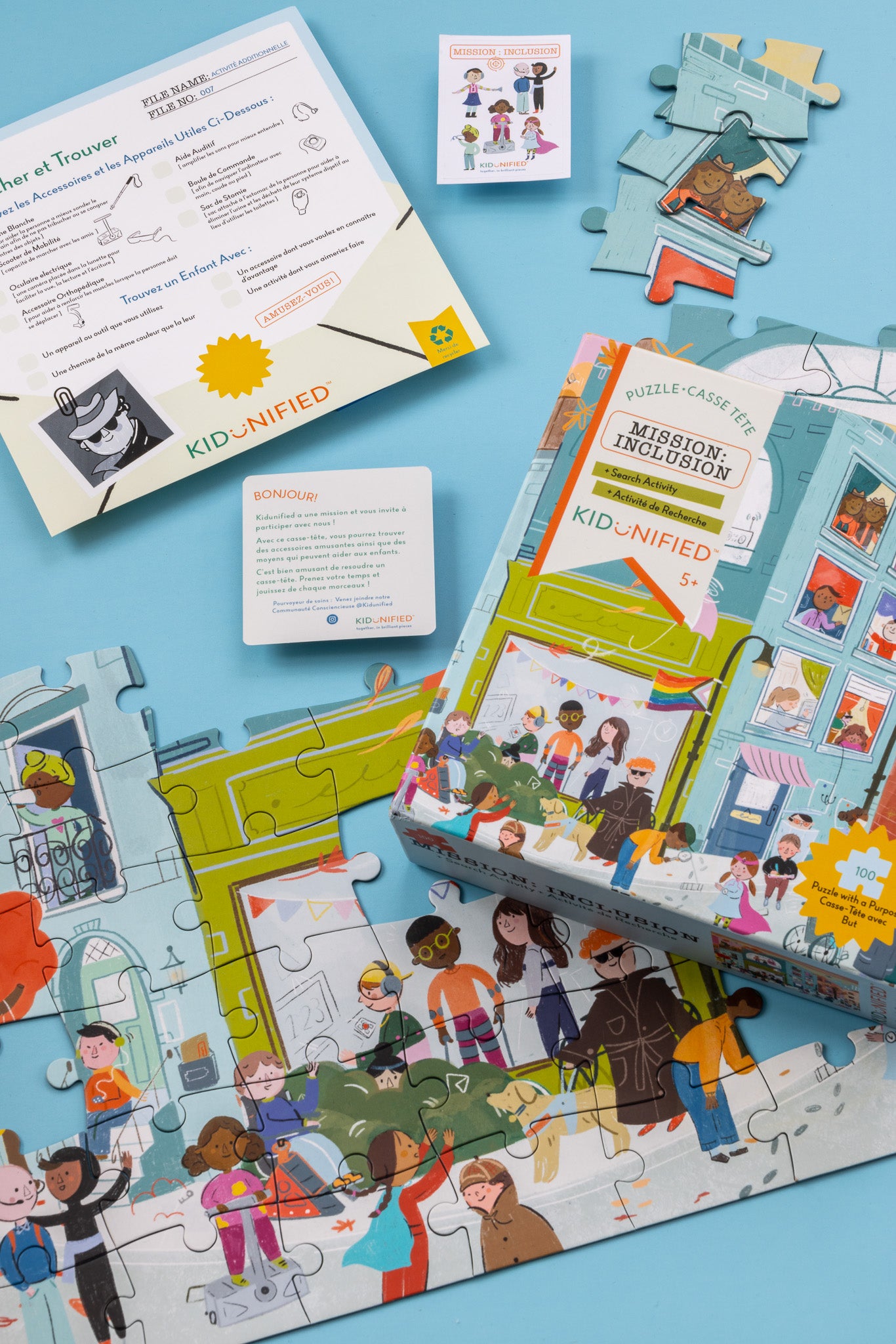 Inclusive Puzzle for Elementary School Kids! – Kidunified